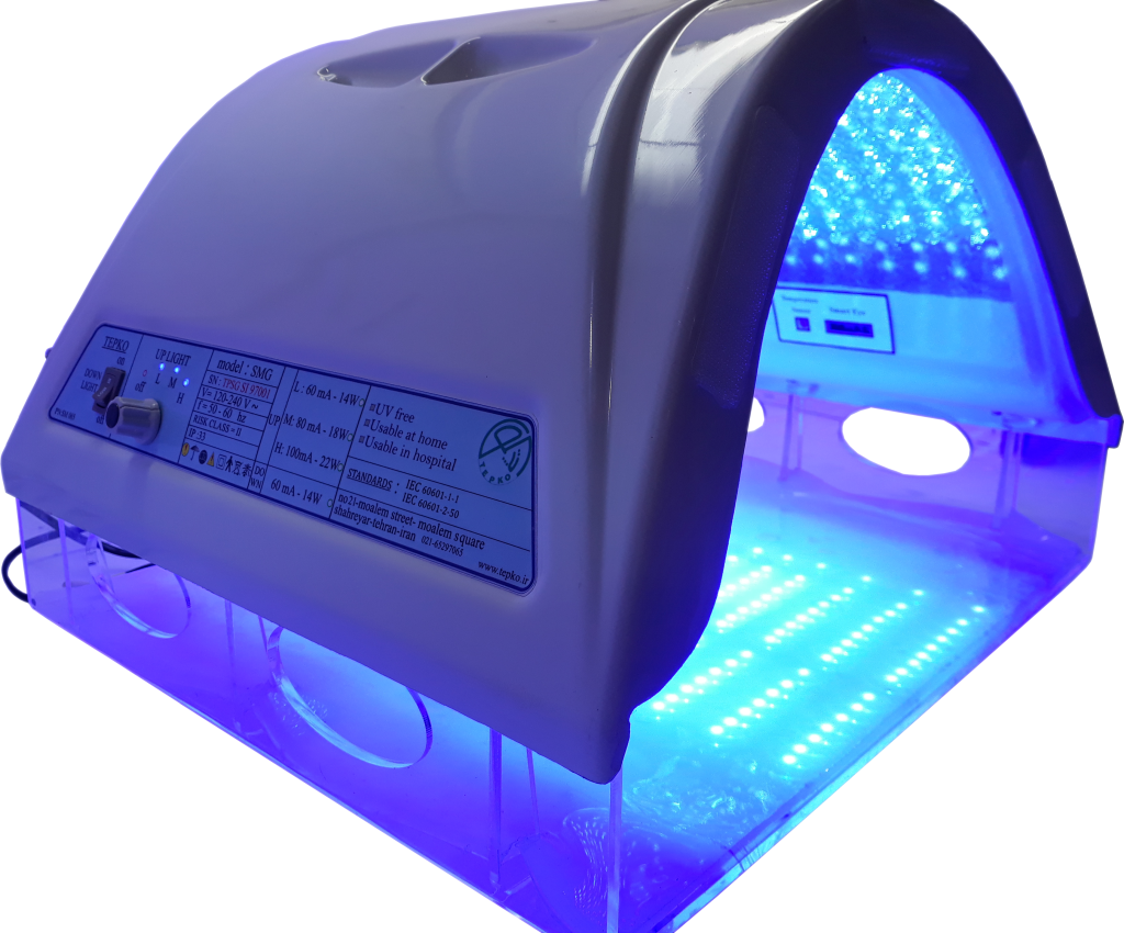 دستگاه فتوتراپی خانگی تونلی اینتنسیو مدل SMG تپکو 100%معتبر
